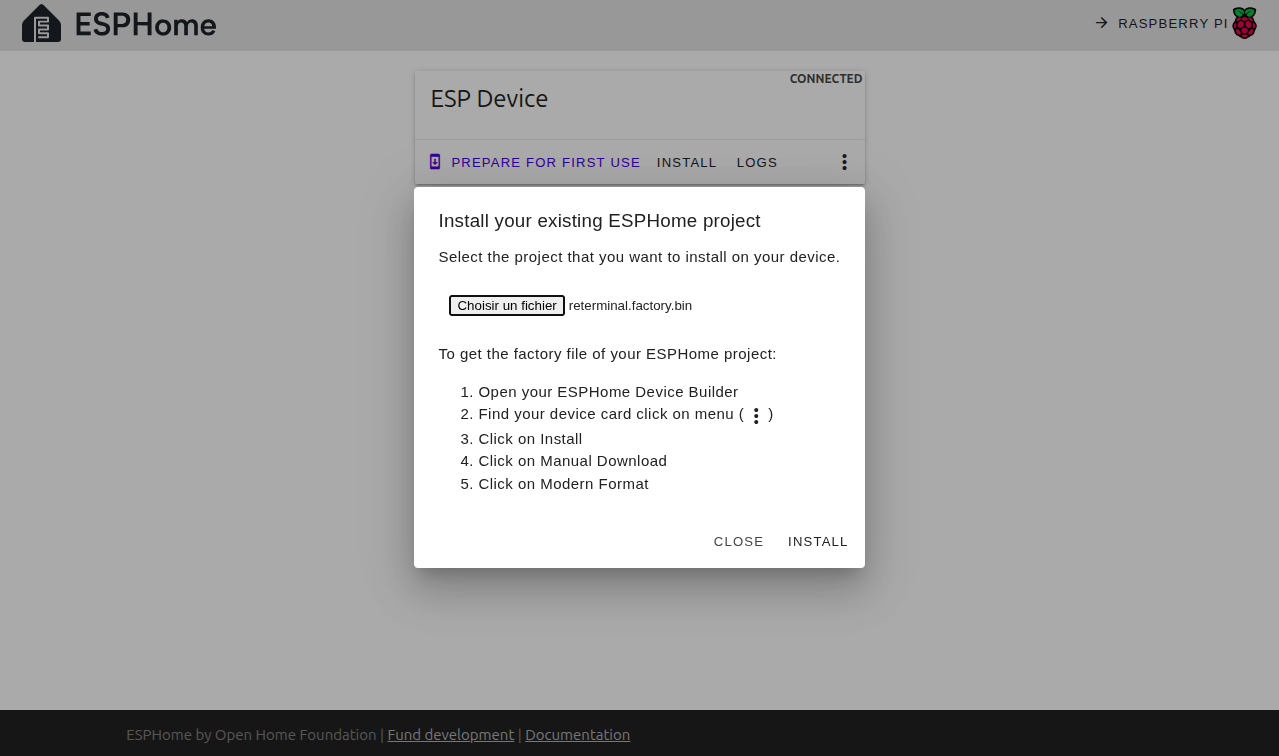 Integrate a reTerminal E1002 into Home Assistant with ESPHome