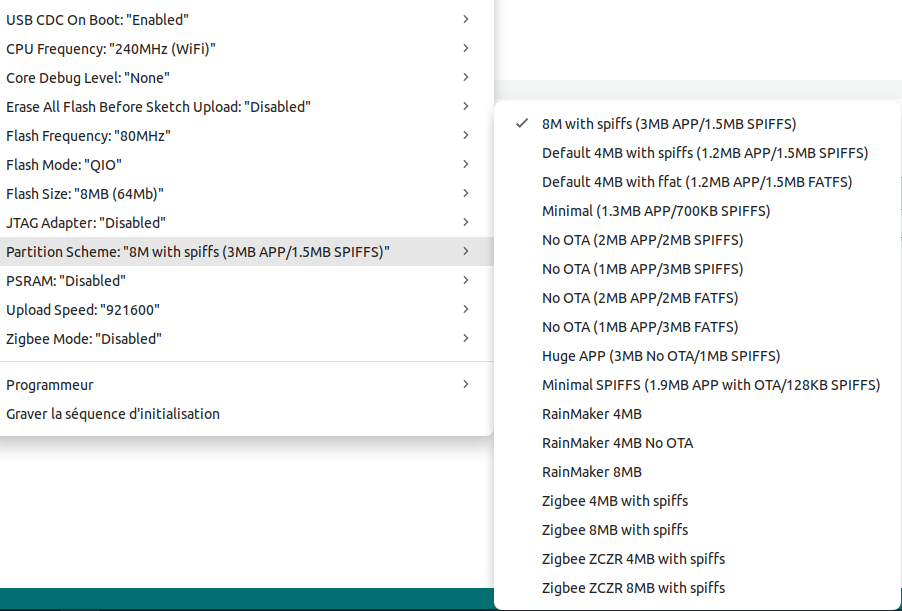 ESP32: Everything you need to know about partition schemes in the ...