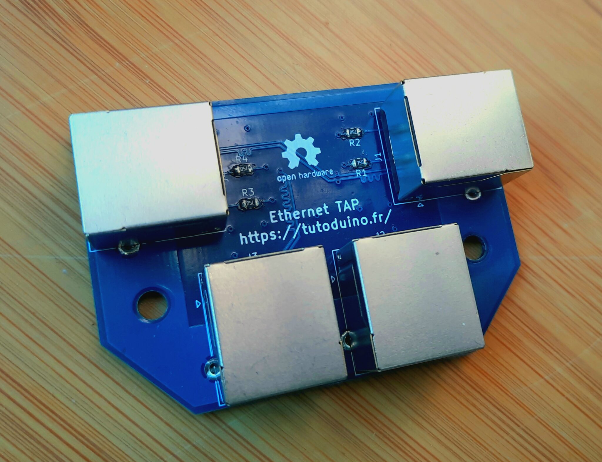 Réaliser un TAP réseau Ethernet passif