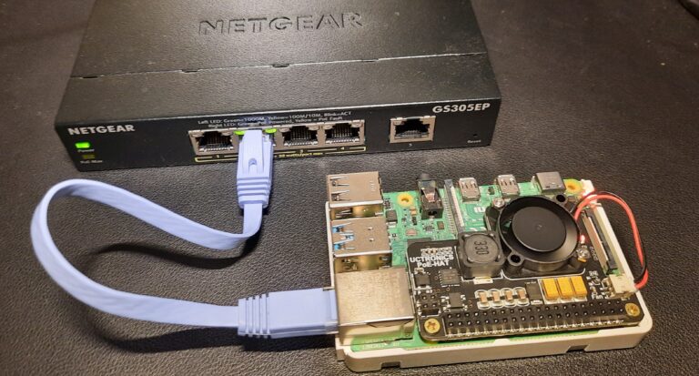 Test du PoE HAT UCTRONICS pour Raspberry Pi 4