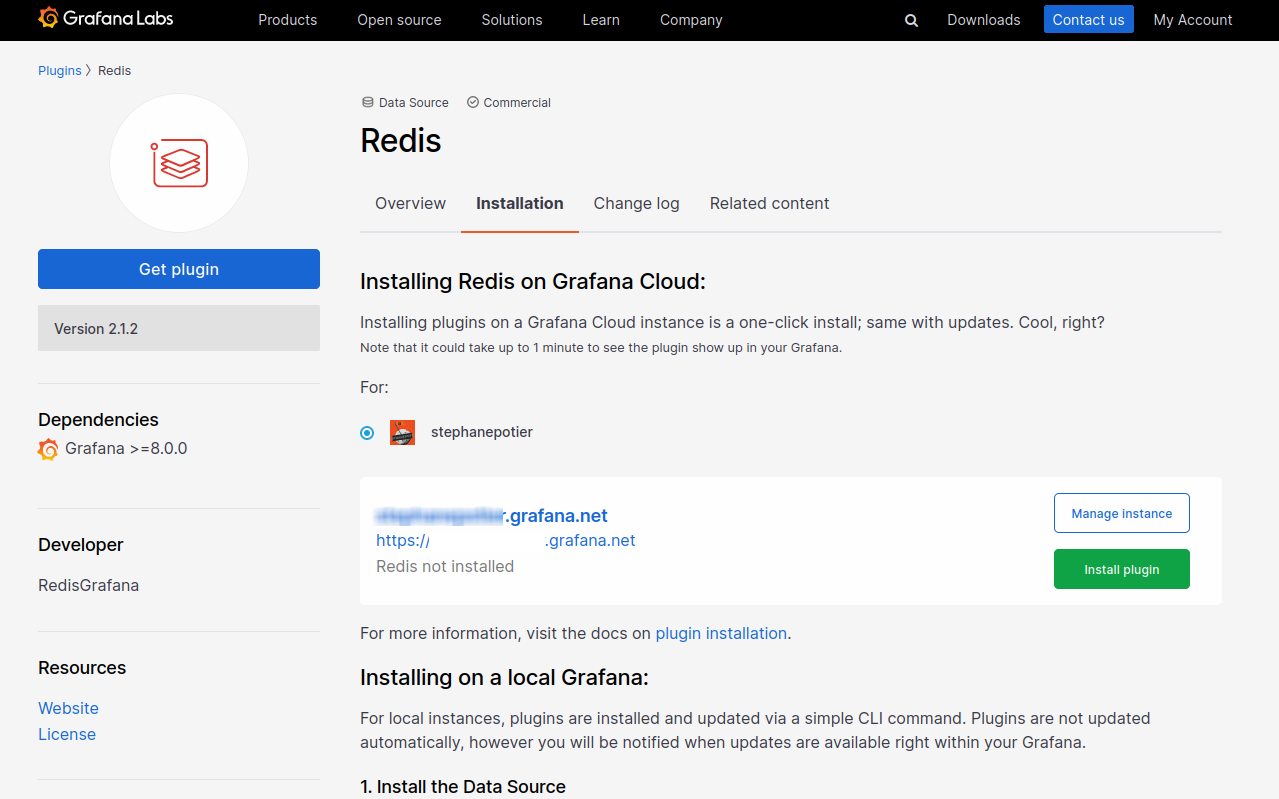 Utiliser Redis pour stocker les données d'un objet connecté et Grafana pour les visualiser